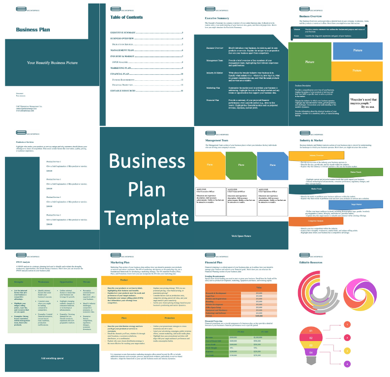 Business Plan Template - G&C Enterprises